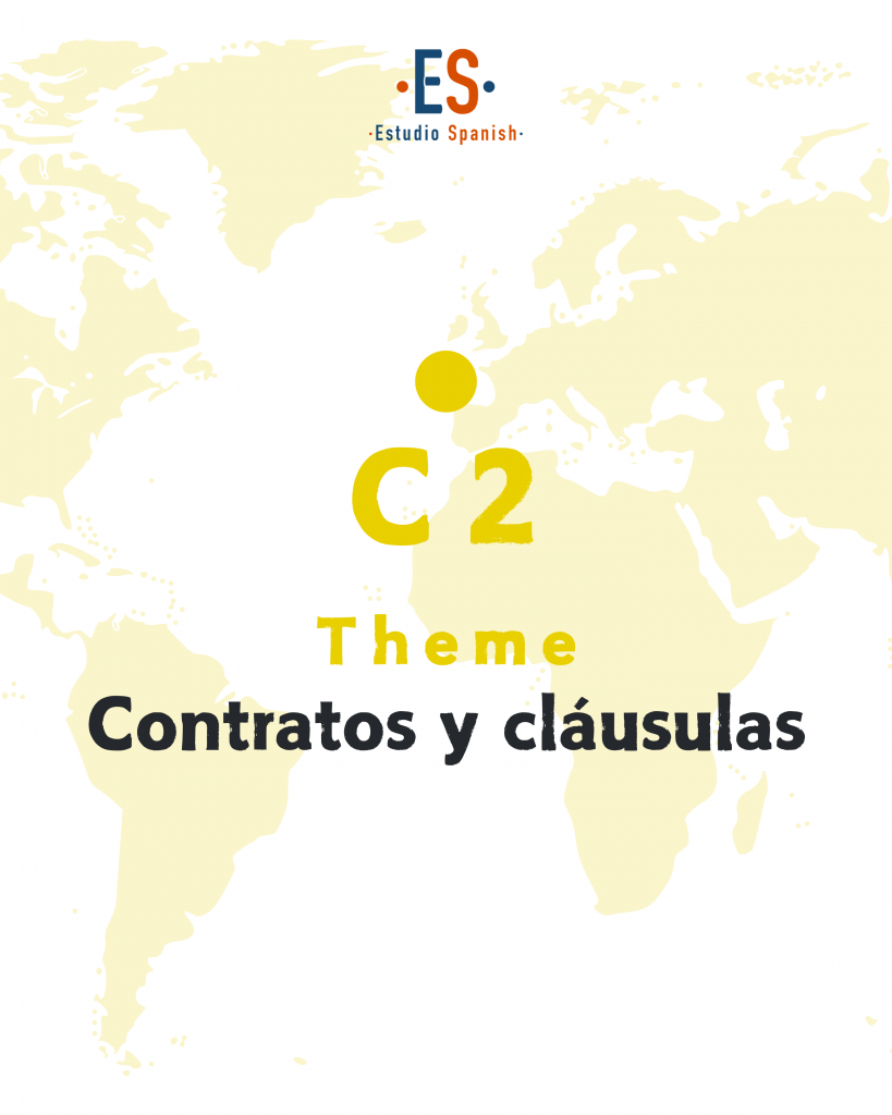 Spanish Quiz C2 Contratos y Cláusulas - Estudio Spanish